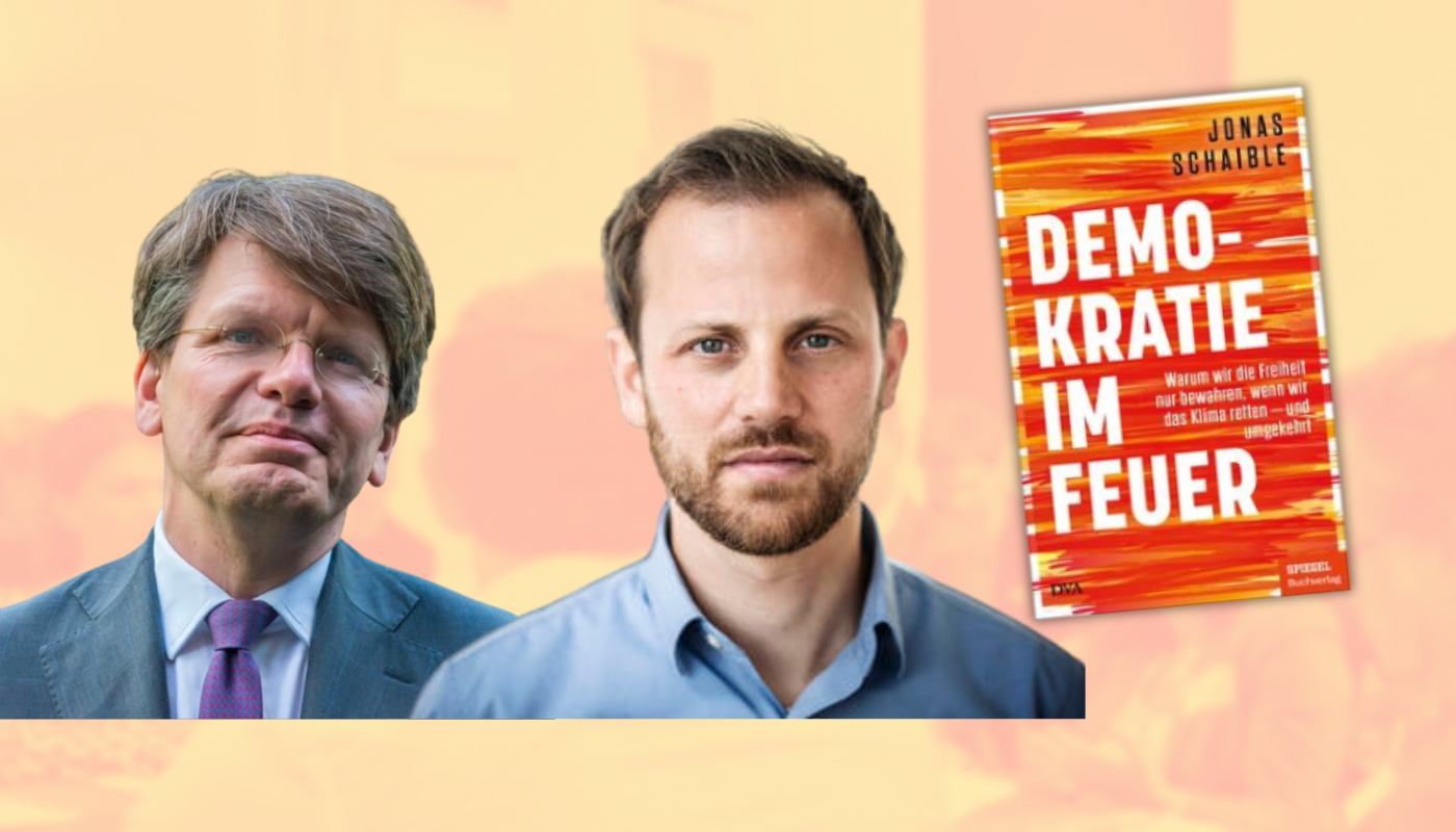 Christoph Möllers und Jonas Schaible diskutieren "Demokratie im Feuer ...